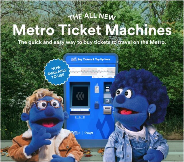 Ticket machines ‘go live’ as Metro introduces new way to pay - West ...
